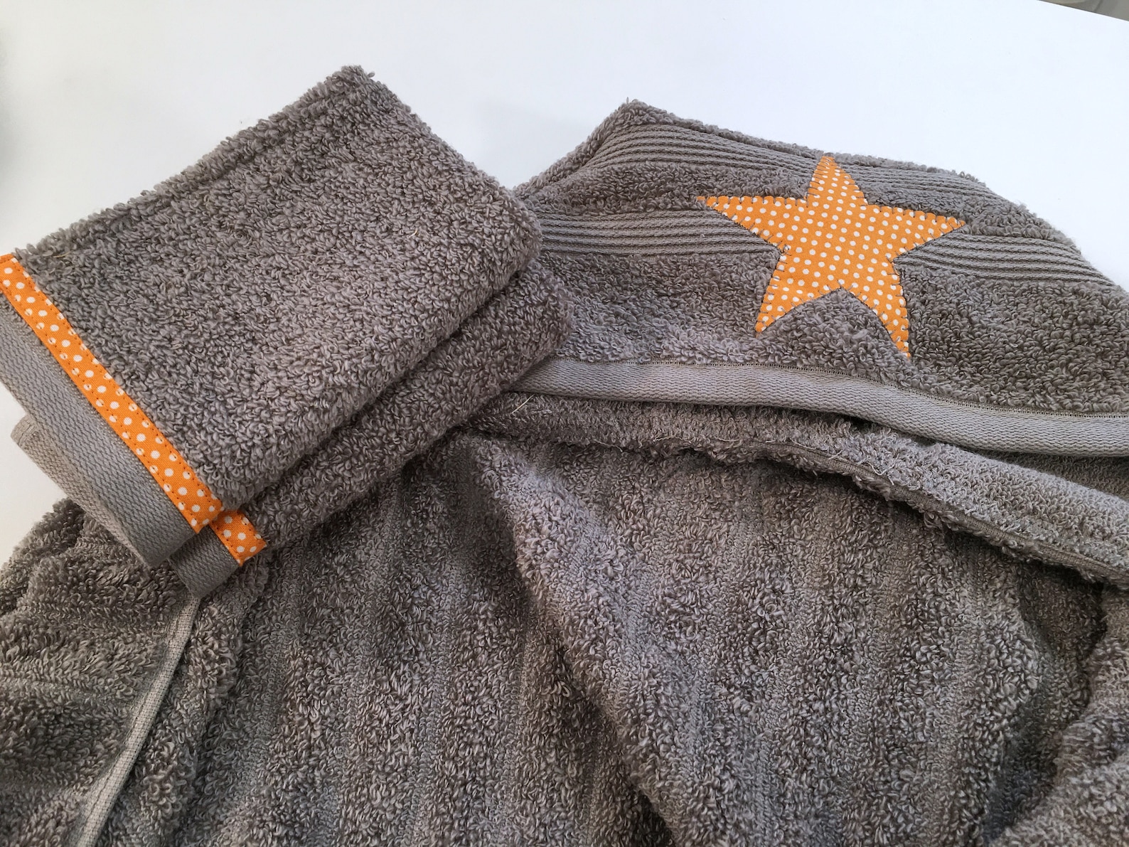 Hooded Bath Towel Sewing Pattern Matching Wash Cloths PDF | Etsy