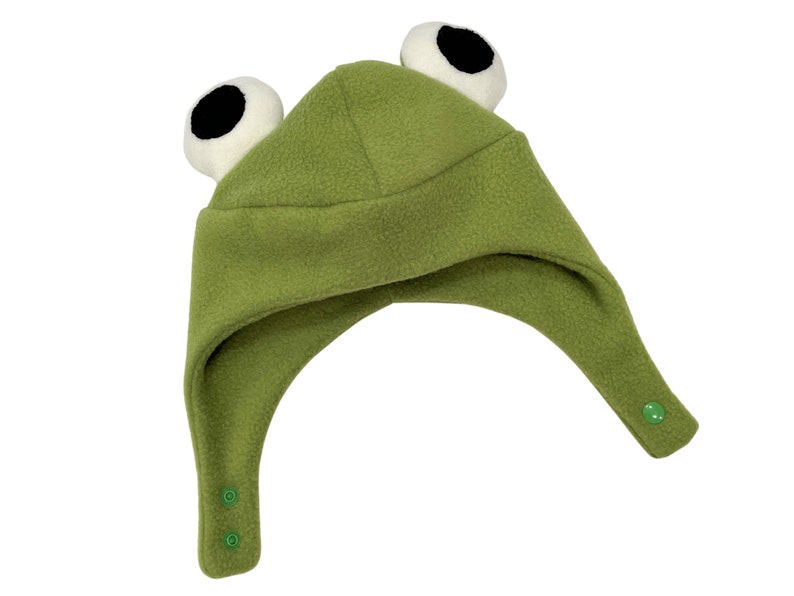 Fleece Animal Beanie / PDF Sewing Pattern / Bunny, Frog, Bear, Cat ...