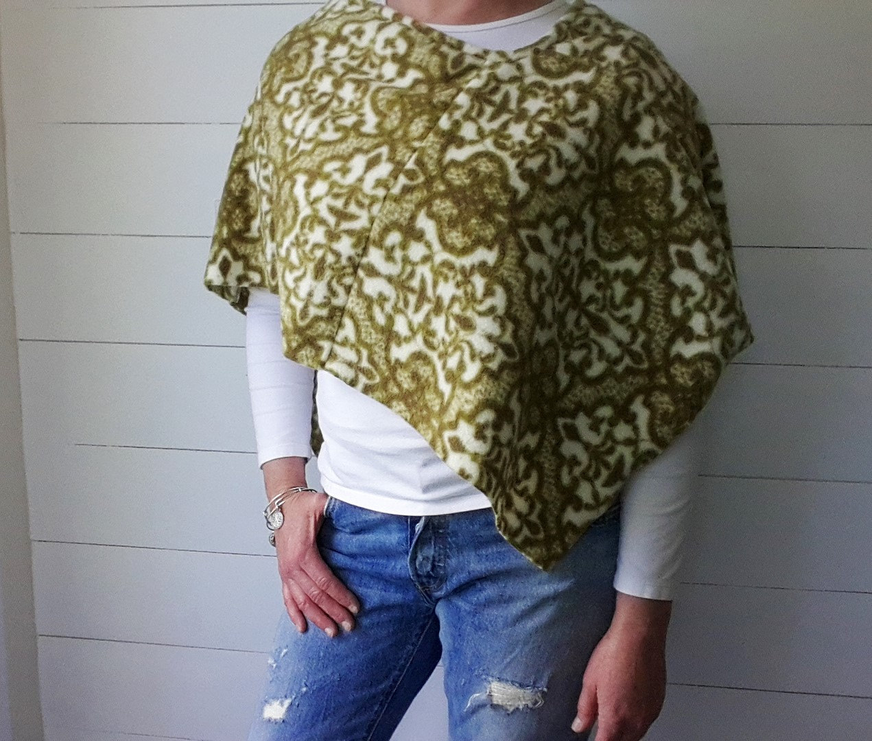 Womens Poncho PDF Printable sewing PATTERN | Etsy