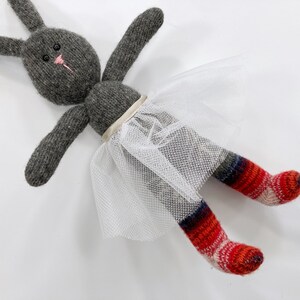 Stuffed Bunny and Bear - Upcycled Sweaters and Fleece - PDF Sewing ...