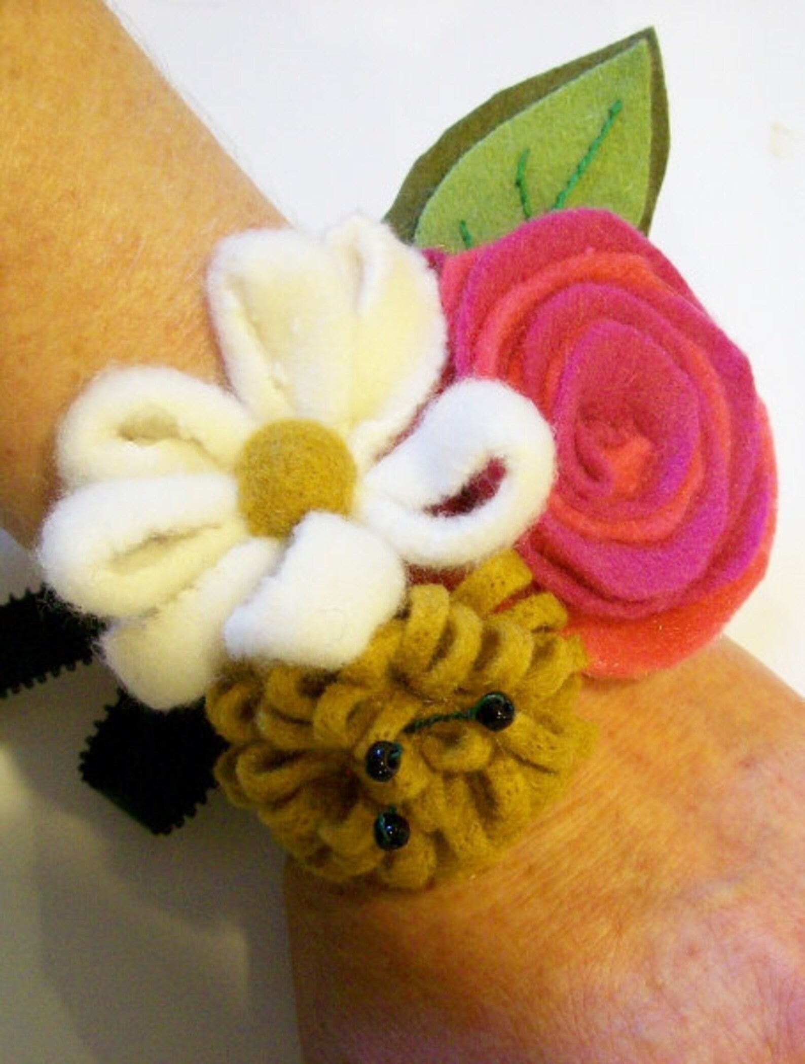 Fleece & Felt Flowers PDF Pattern Tutorial INSTANT - Etsy