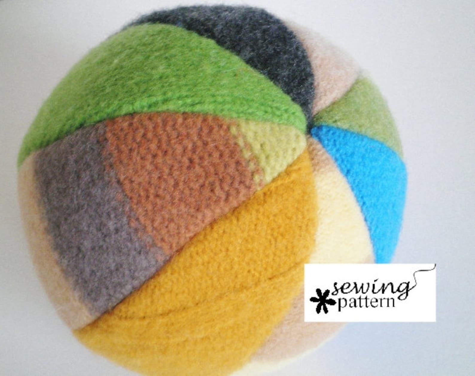 Upcycled Sweater Balls and Blocks PDF Pattern - Etsy