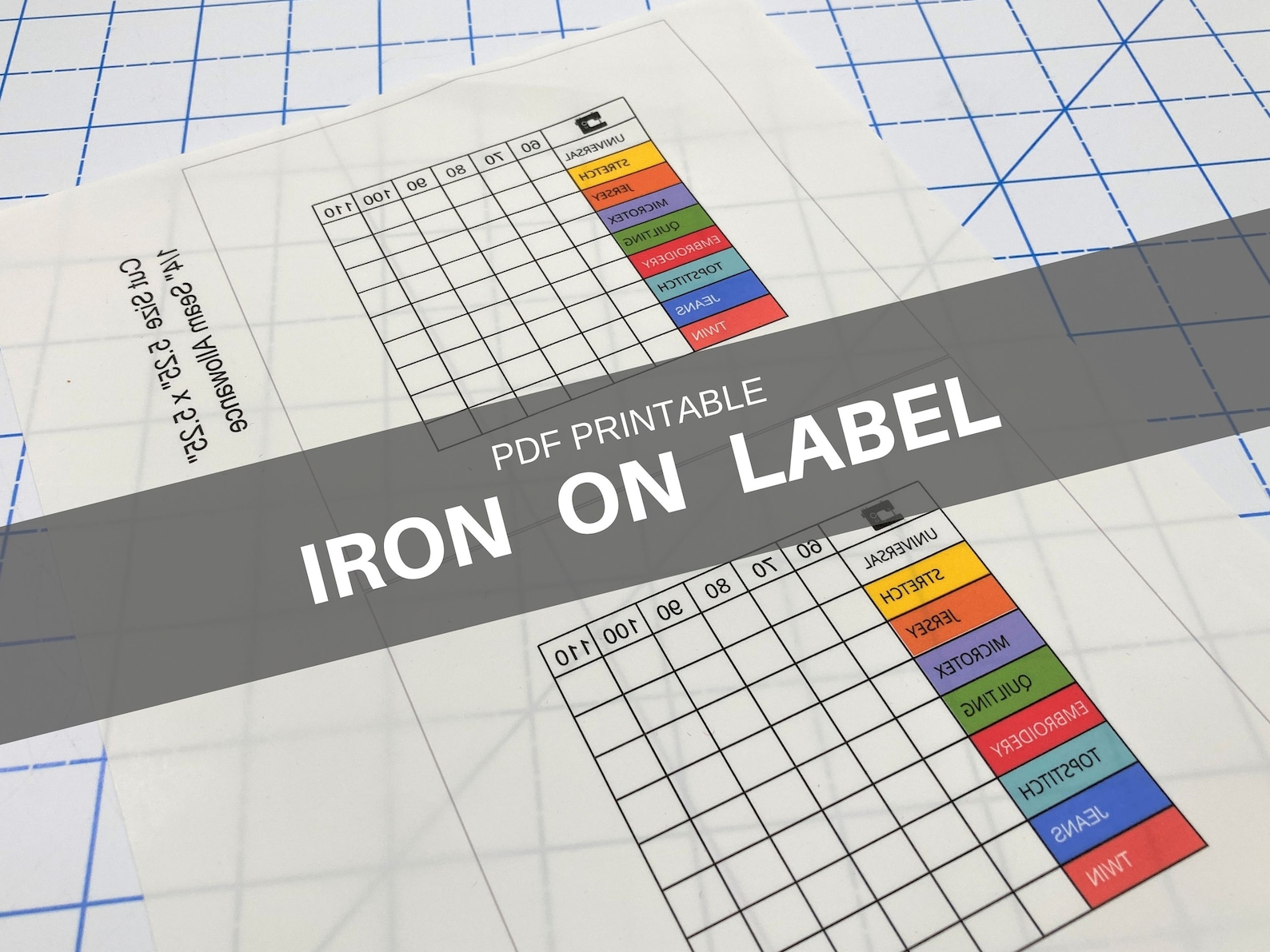 PDF Sewing Machine Needle Sorter Pincushion Printable CHART - Document ...