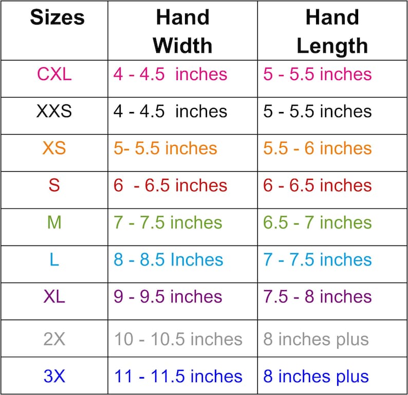 Flip Top Mittens - PDF Sewing Pattern / 9 Sizes / Child Xl-adult 2X - Etsy