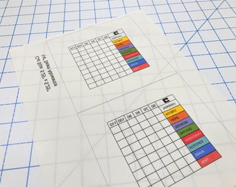 Sewing Machine Chart | Etsy