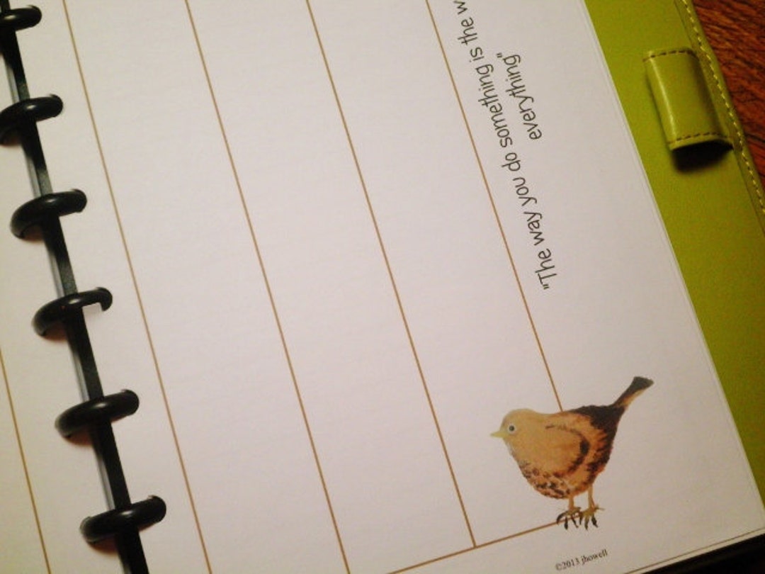 WEEKLY Editable Watercolor - Printable Planner Pages - INSTANT DOWNLOAD ...