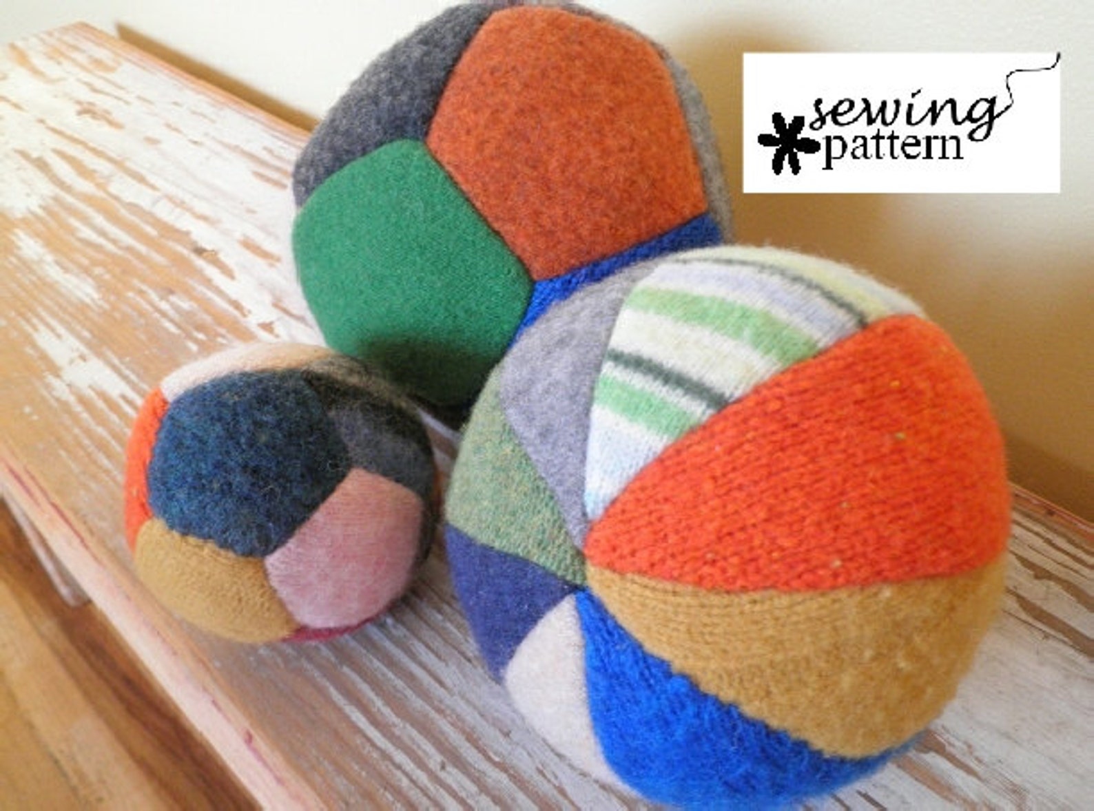 Upcycled Sweater Balls and Blocks PDF Pattern - Etsy