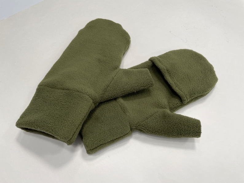 Flip Top Mittens - PDF Sewing Pattern / 9 Sizes / Child Xl-adult 2X - Etsy