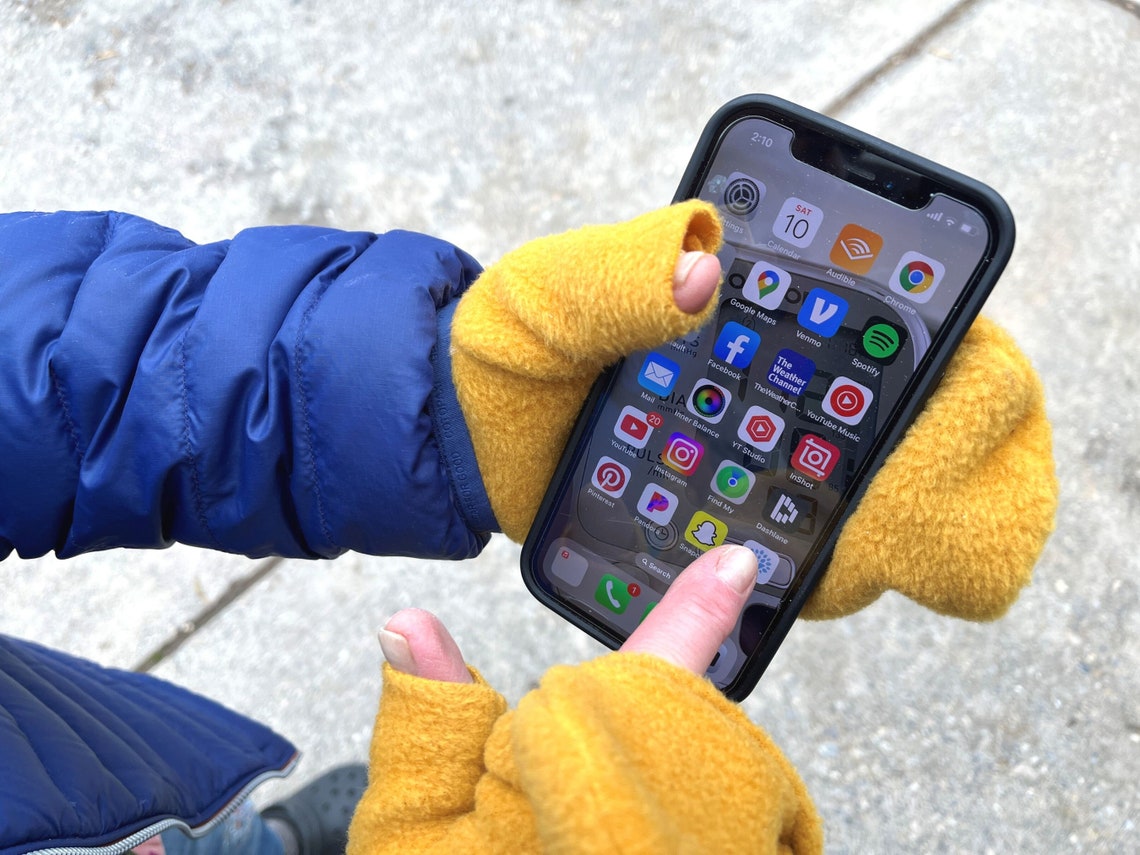 Flip Top Mittens - PDF Sewing Pattern / 9 Sizes / Child Xl-adult 2X - Etsy