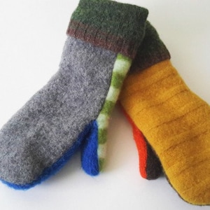 Upcycled Wool Sweater Mitten- PDF Pattern - INSTANT DOWNLOAD - Etsy Canada