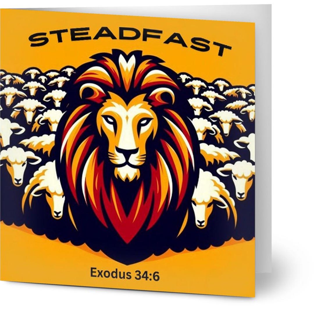 X10 Steadfast Lion Cards - Etsy