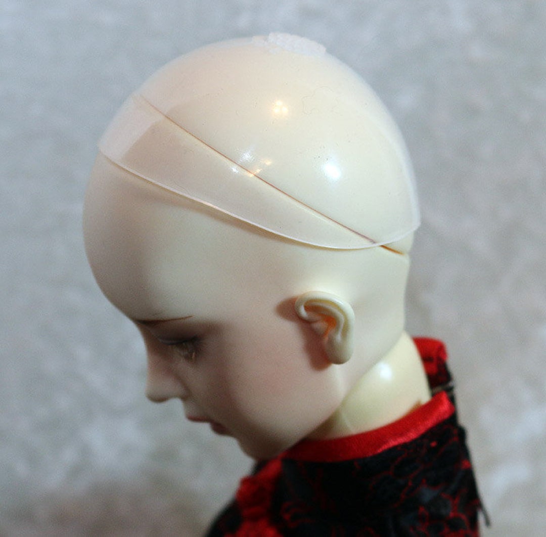 1/4 7-8" Bjd Doll Wig MSD Silicone Headcap Head Cap Protector Sd ...