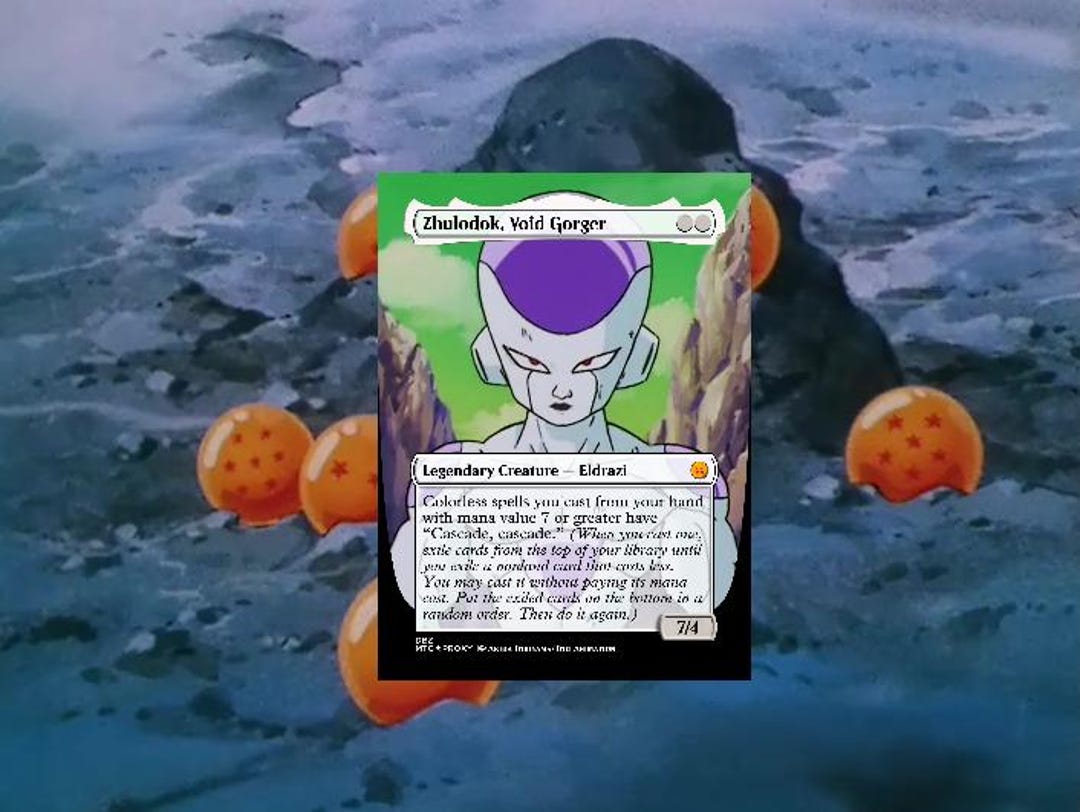 MTG Proxy Commander - DBZ Frieza Alternate Art Zhulodok, Void Gorger ...