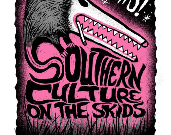 Southern Culture on the Skids 2014 Screenprinted Poster - Etsy