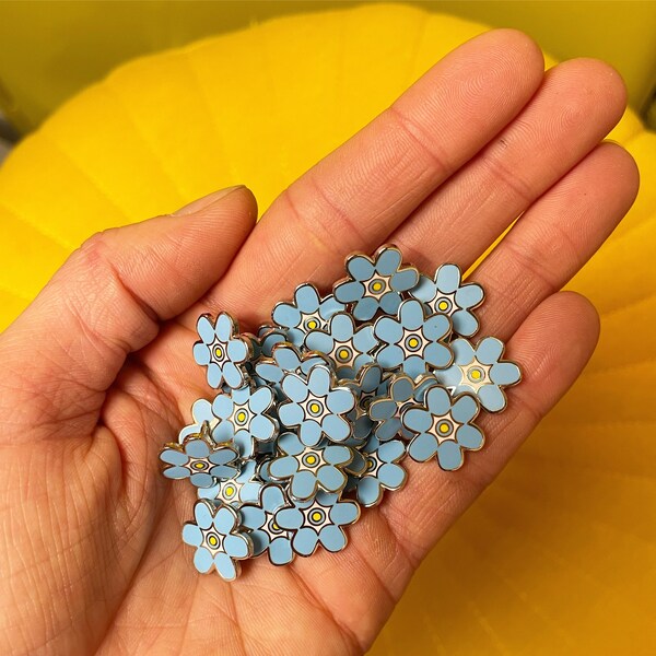 Forget Me Not Flower - Etsy UK