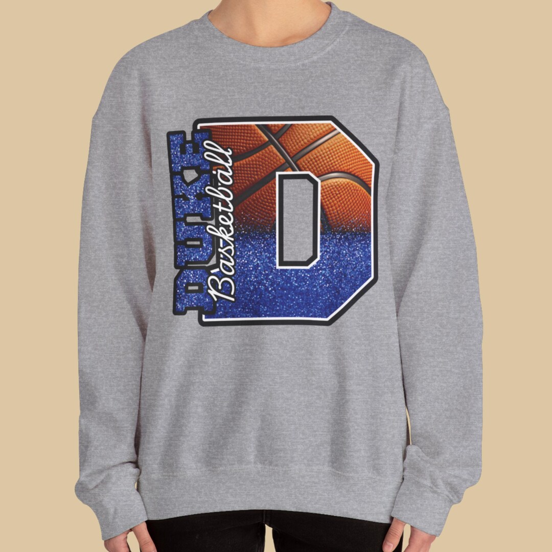 Duke Basketball Sweatshirt Duke Blue Devils Fan Apparel College ...
