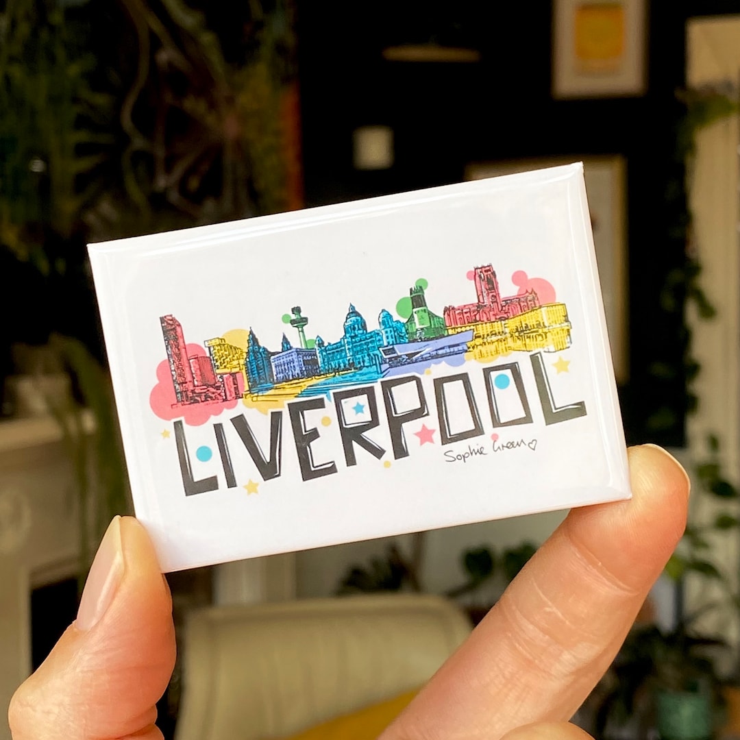 Liverpool Waterfront Fridge Magnet - Etsy