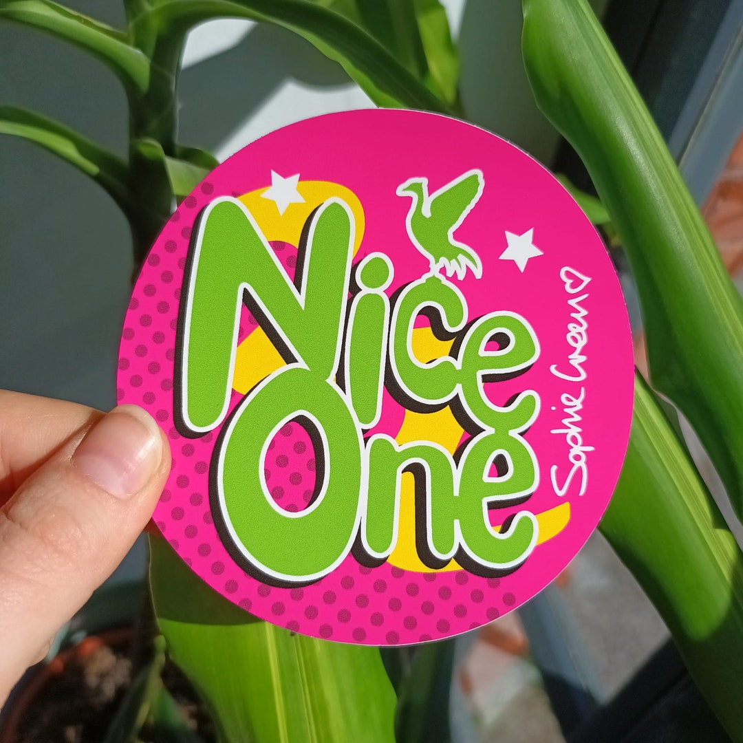 Scouse Slang nice One Sticker - Etsy