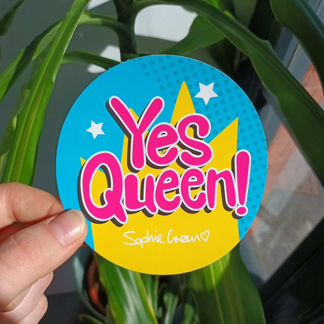 Scouse Slang yes Queen Sticker - Etsy