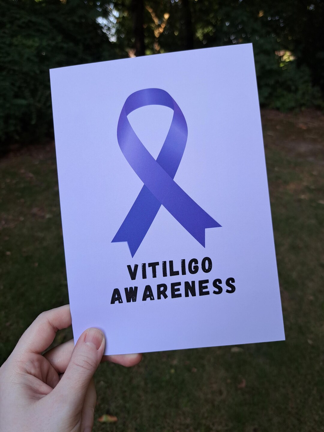 Vitiligo Awareness Poster - Etsy