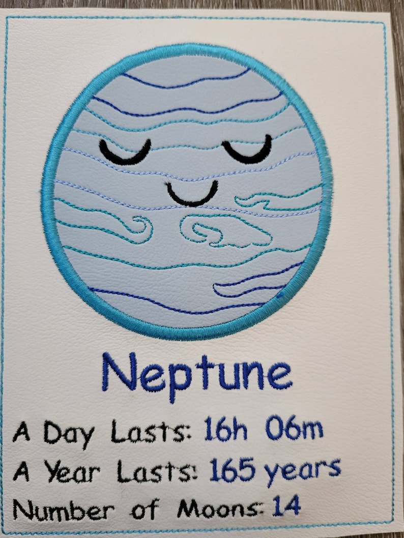 Solar System Planet Flash Cards Outer Space Facts Teaching - Etsy