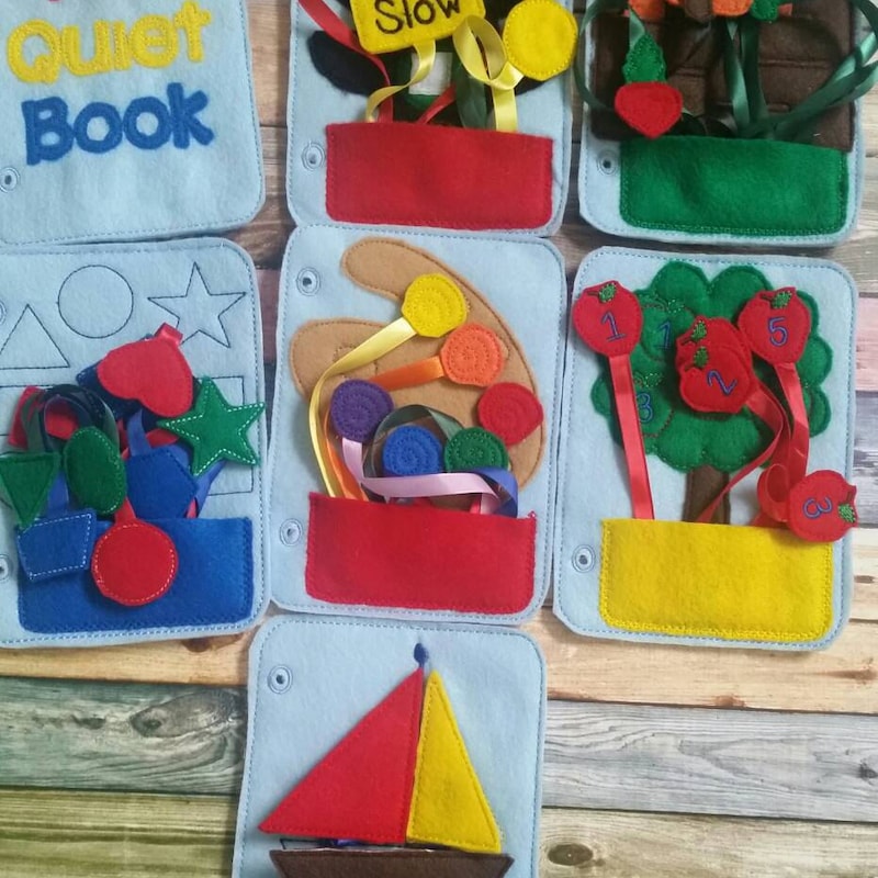 Felt Busy Book - Etsy