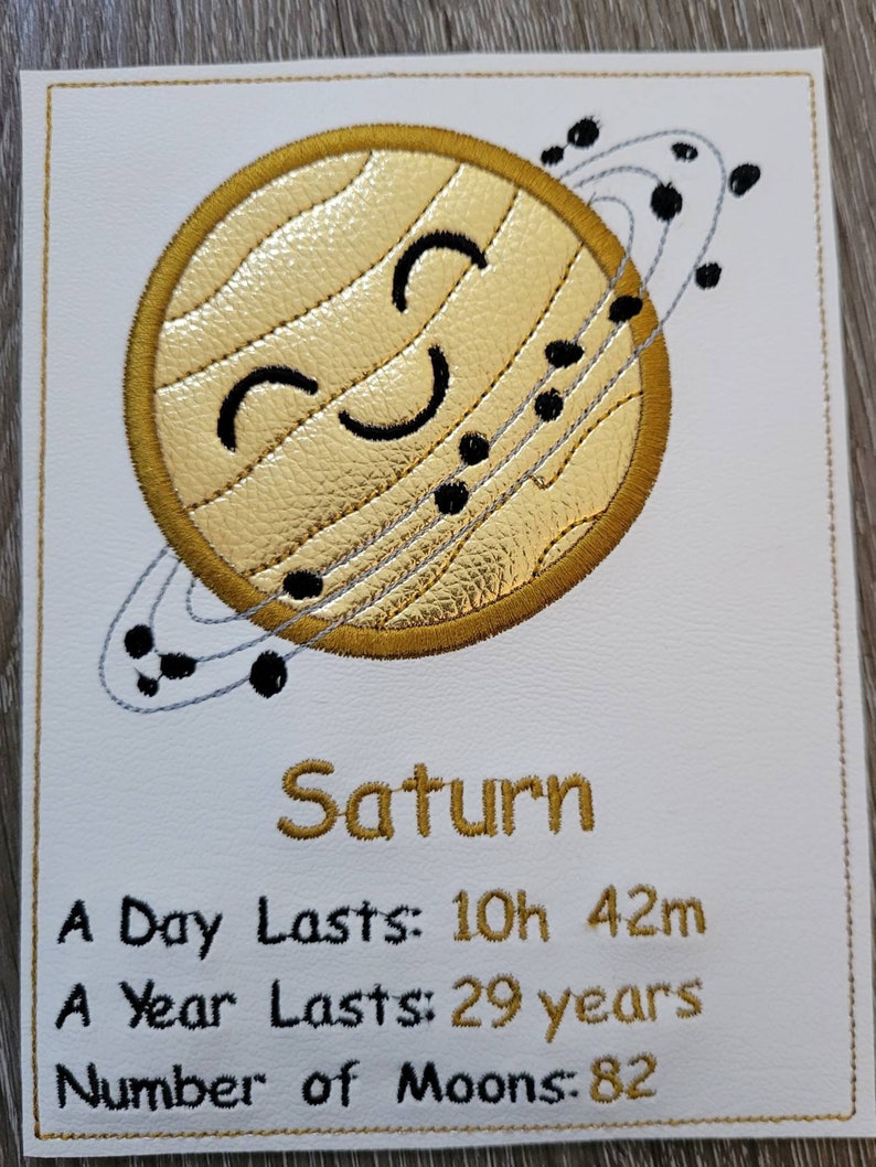 Solar System Planet Flash Cards Outer Space Facts Teaching - Etsy