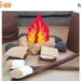 Felt Campfire Fake Fire Pit Pretend Campfire Pretend Play Camping ...