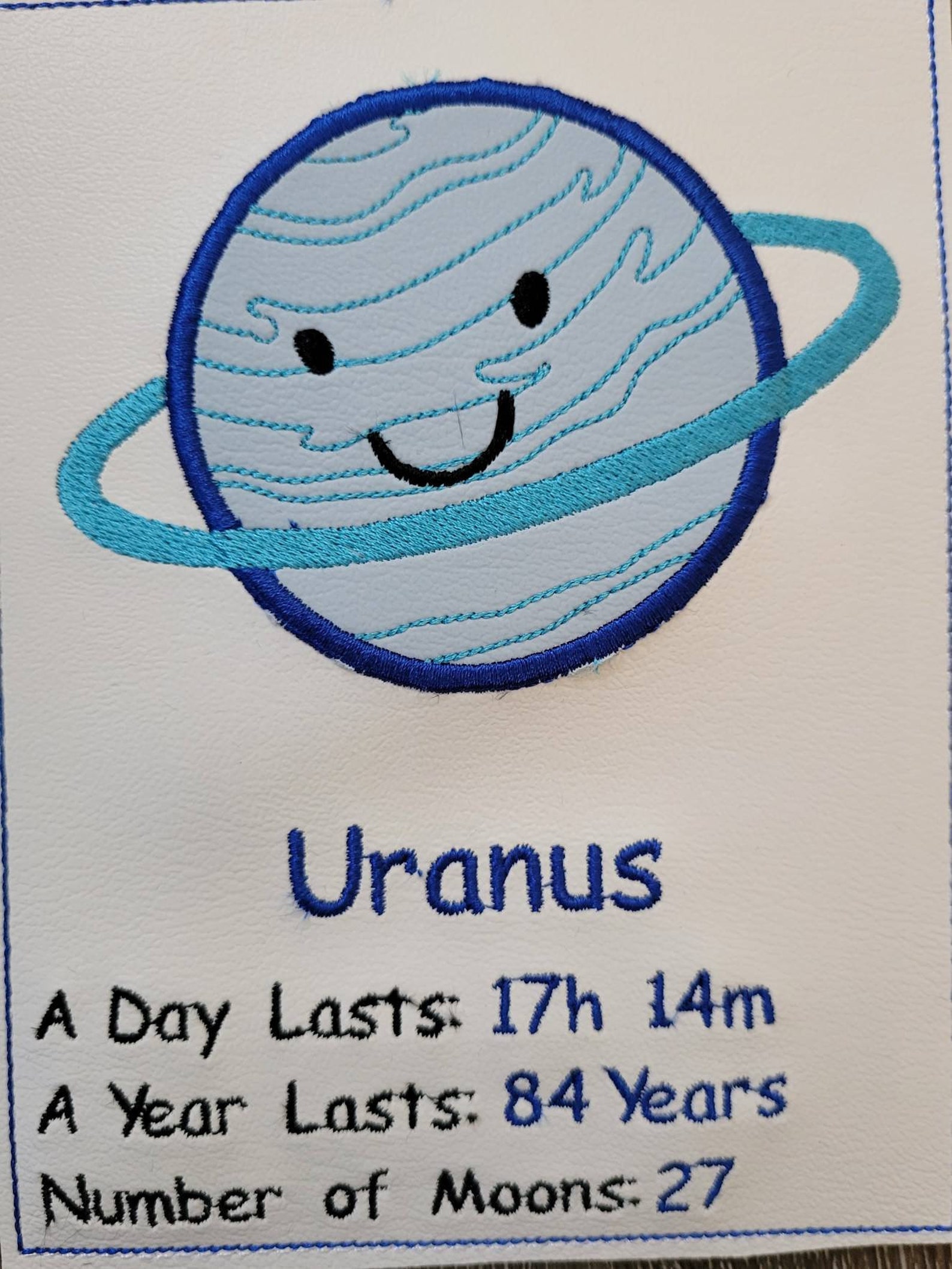 Solar System Planet Flash Cards Outer Space Facts Teaching - Etsy