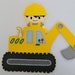 Movable Construction Vehicle Play Set Construction Worker Finger ...