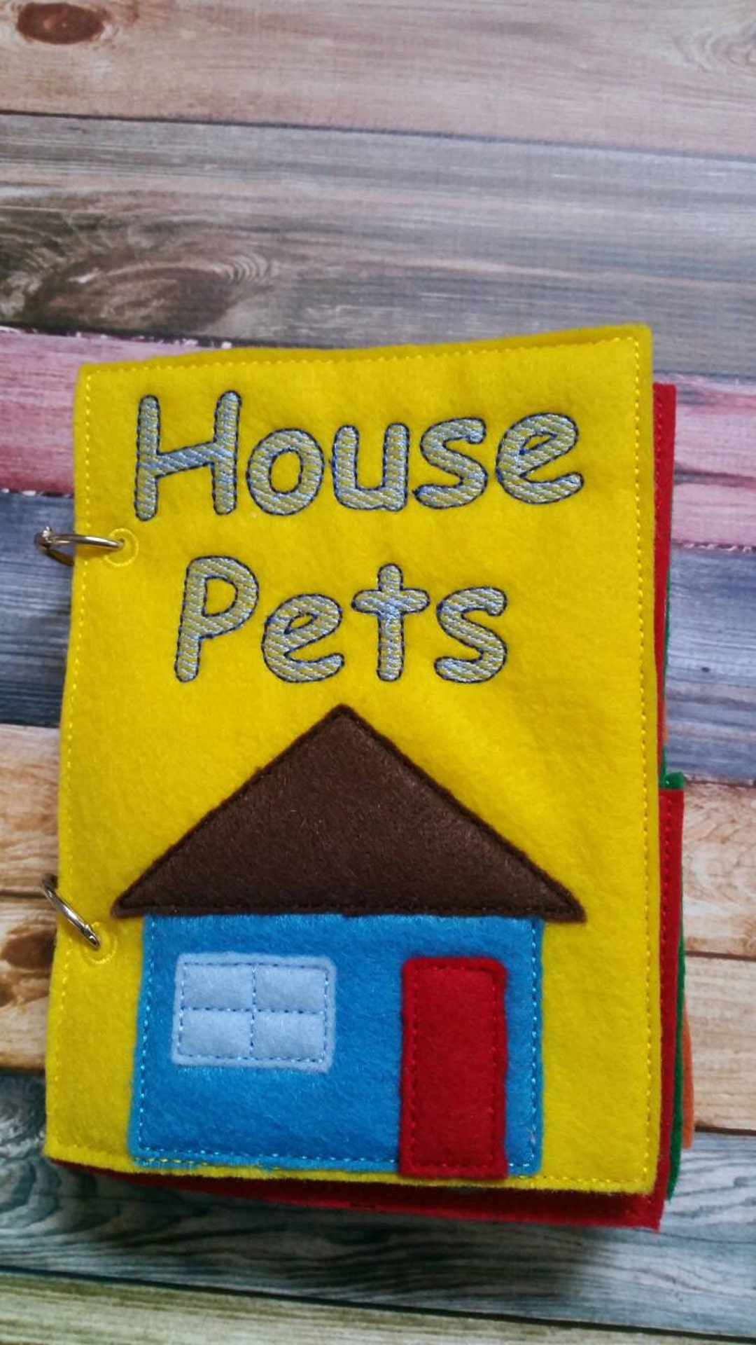 Quiet Book Toddler - Mix and Match - Interactive Quiet Book - Busy Book ...