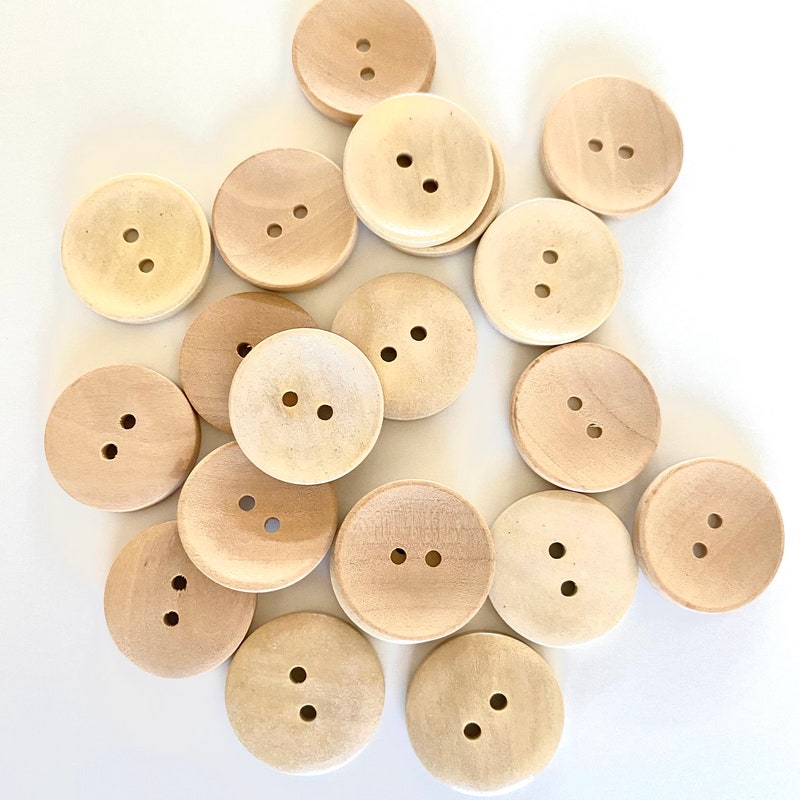 Wood Buttons - Etsy
