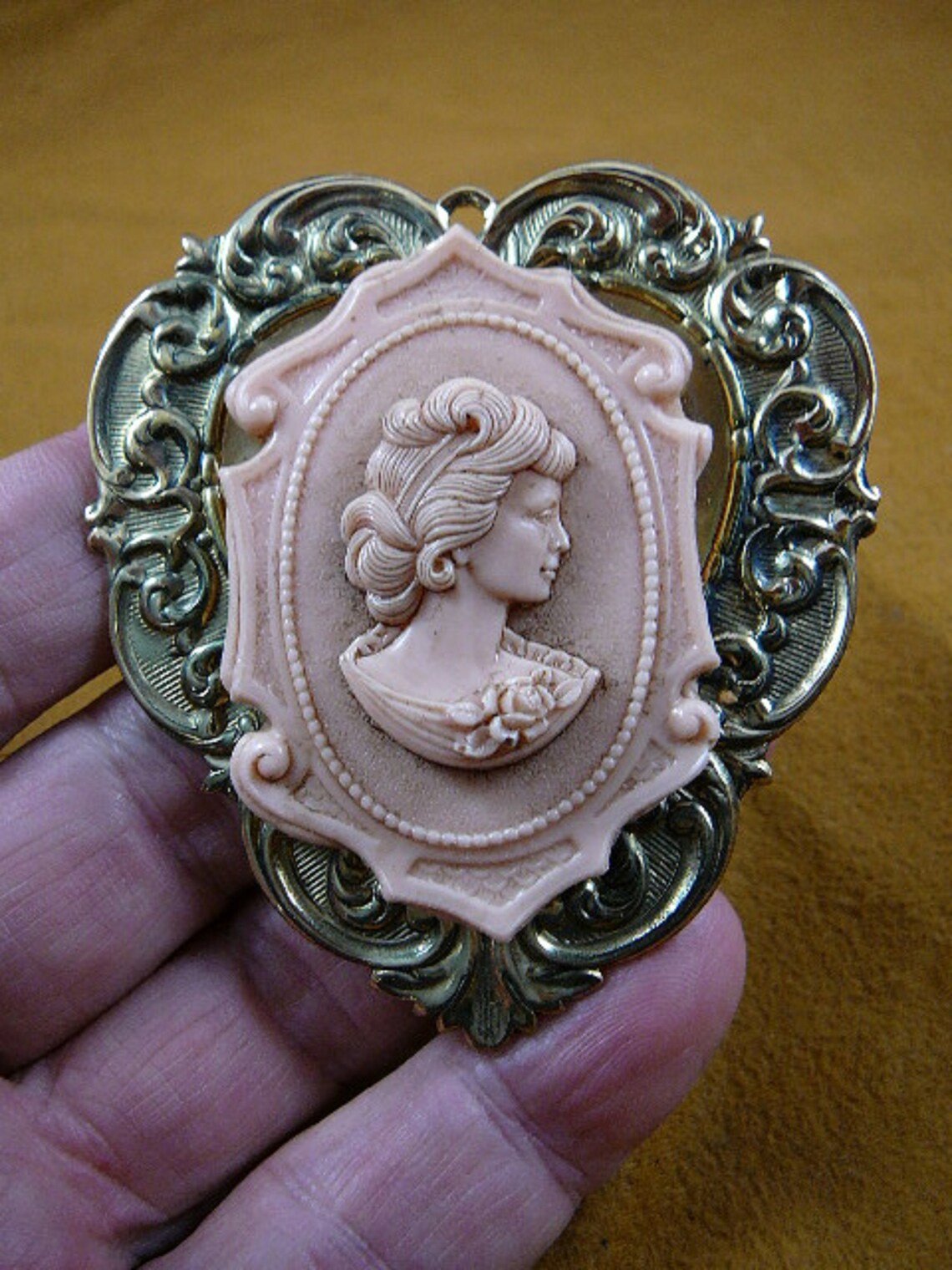 Dignified Lady Woman with hair up in curls rose on shoulder | Etsy