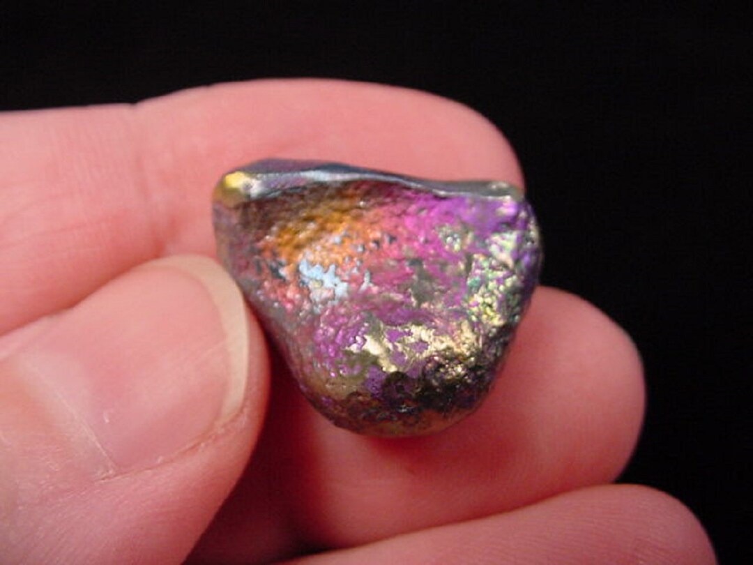 Weird Rare Titanium Polymorph Orange Pink Rainbow Jewelry Specimen or ...