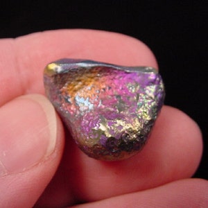 Weird Rare Titanium Polymorph Orange Pink Rainbow Jewelry Specimen or ...