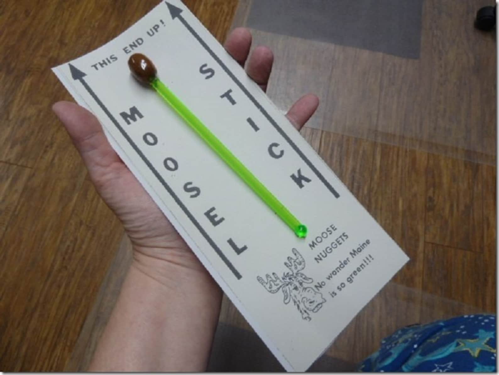 Real Moose POOP 1 Doo Doo Stir Drink Swizzle Stick Weird Dung Skat ...