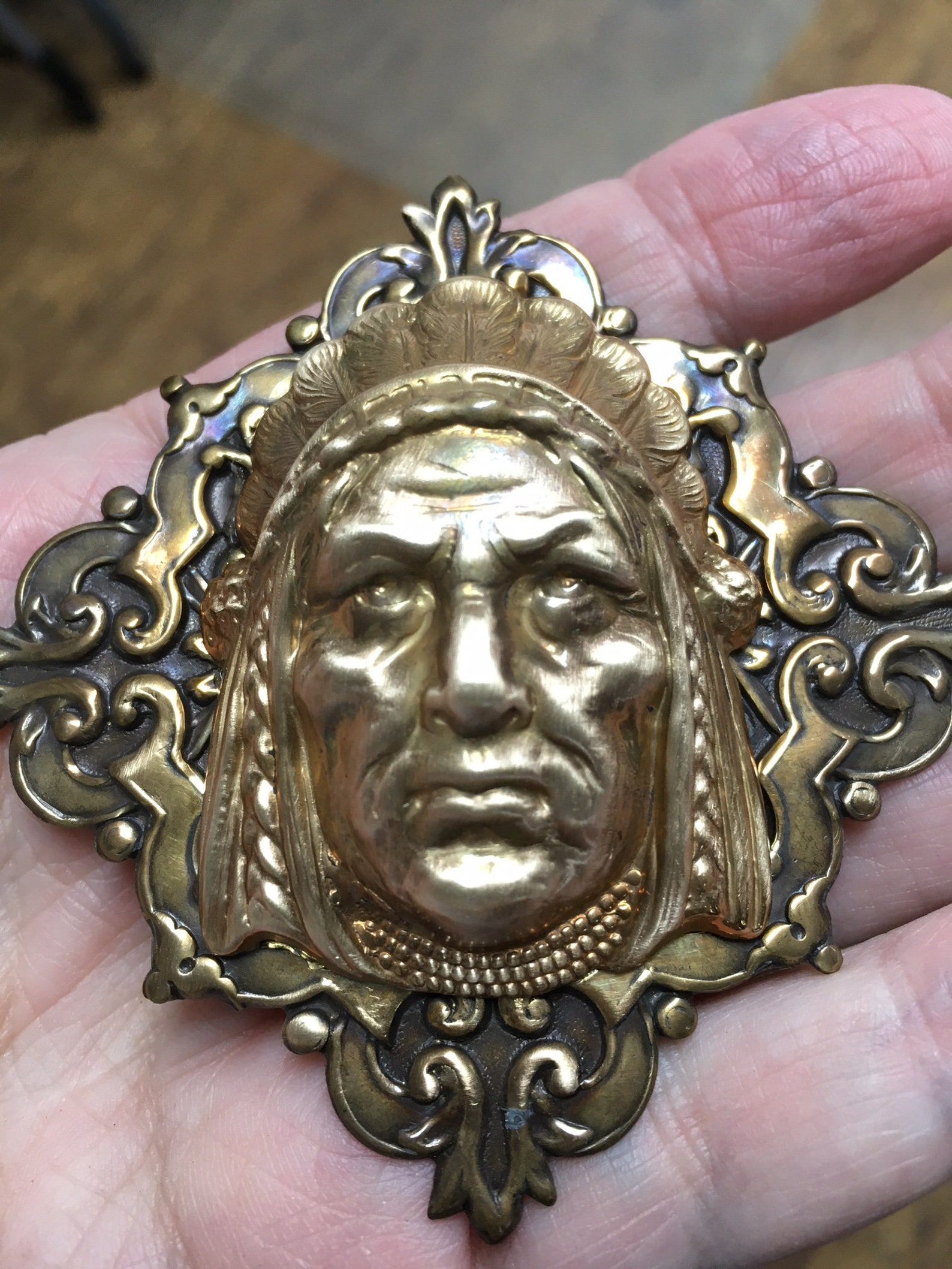 Native American Indian Tribe Tribal Chieftain Chief Man | Etsy