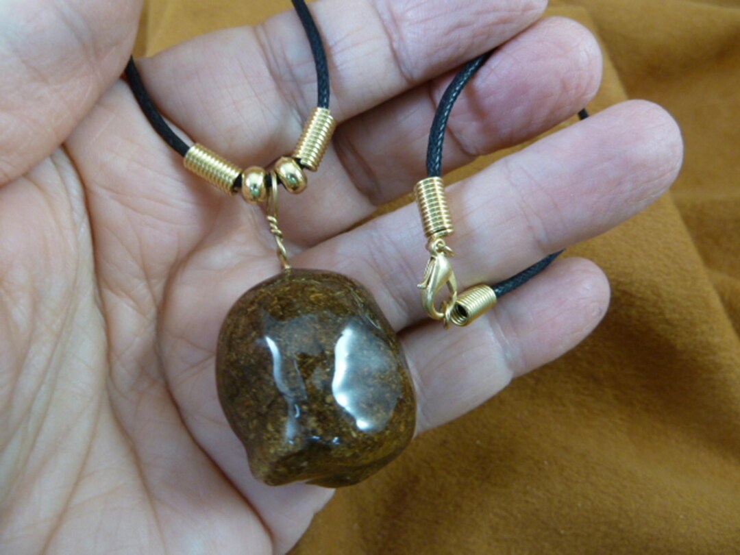 Real Jumbo Moose POOP 1 Doo Doo Nugget With Gold Tone Bead Accents ...