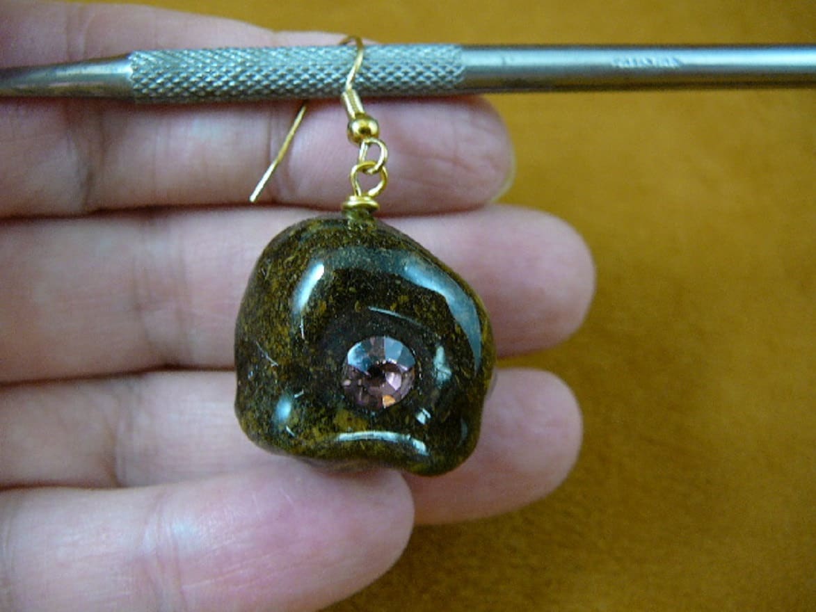 Real Moose POOP Doo Doo Turd Bling Light Pink Rhinestone Gold - Etsy