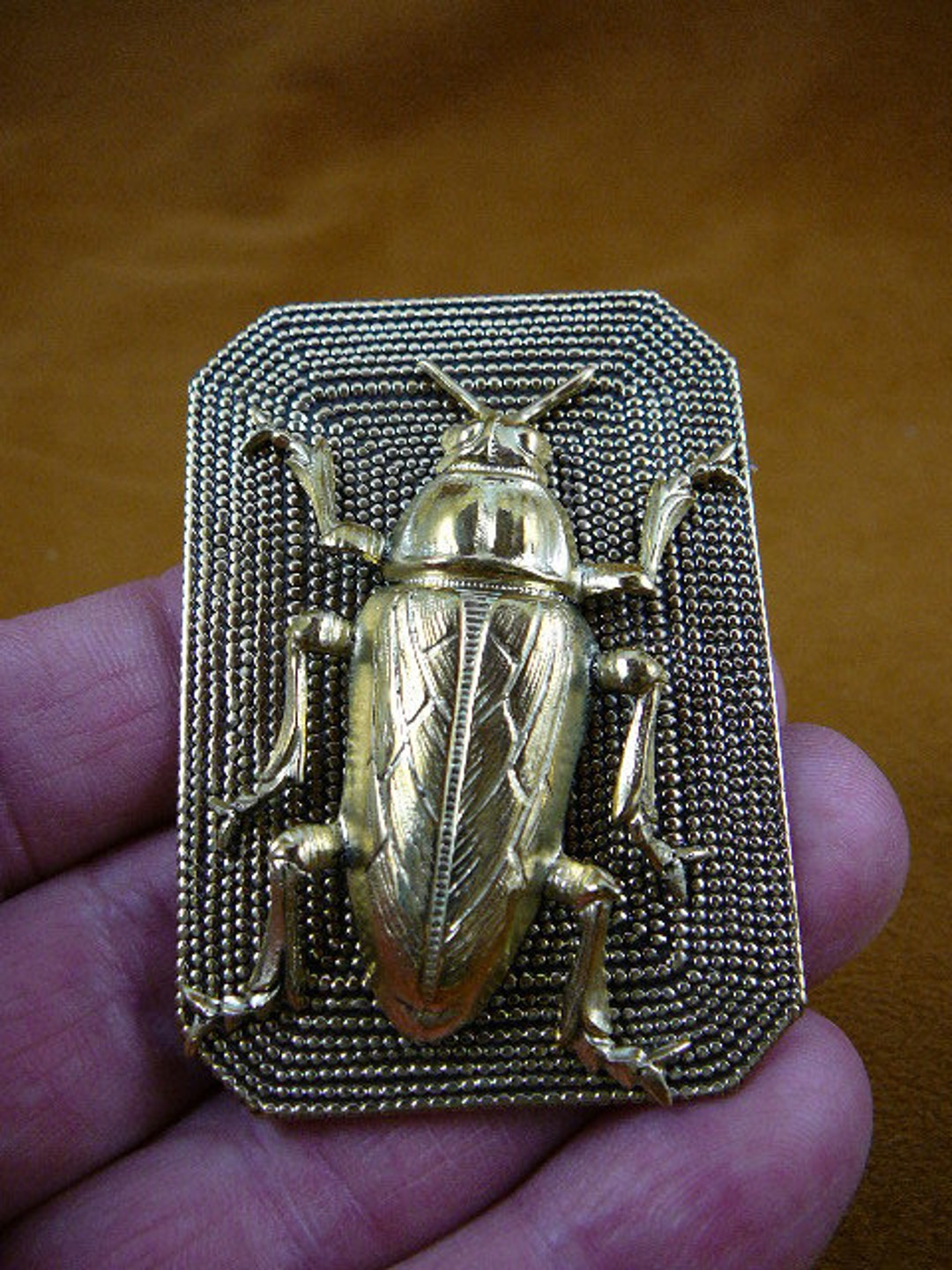 Cockroach Roach Bug Bugs Buprestid Beetle Insect Textured Rectangle Dot ...