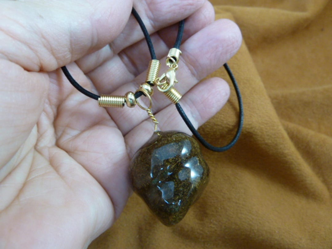 Real Jumbo Moose POOP 1 Doo Doo Nugget With Gold Tone Bead Accents ...