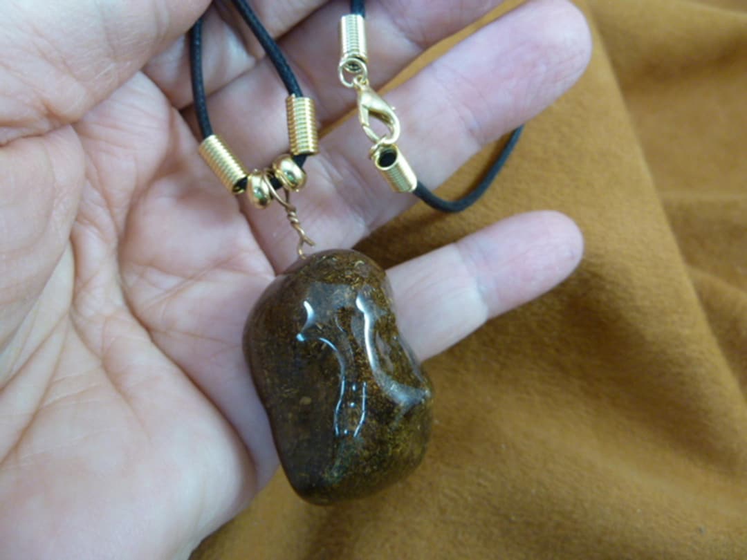 Real Jumbo Moose POOP 1 Doo Doo Nugget With Gold Tone Bead Accents ...