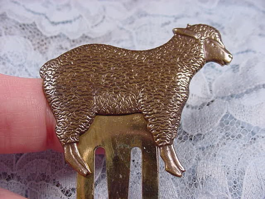 Baby Lamb Little Sheep Ewe Design BOOKMARK Brass Book Mark Books CBBA ...