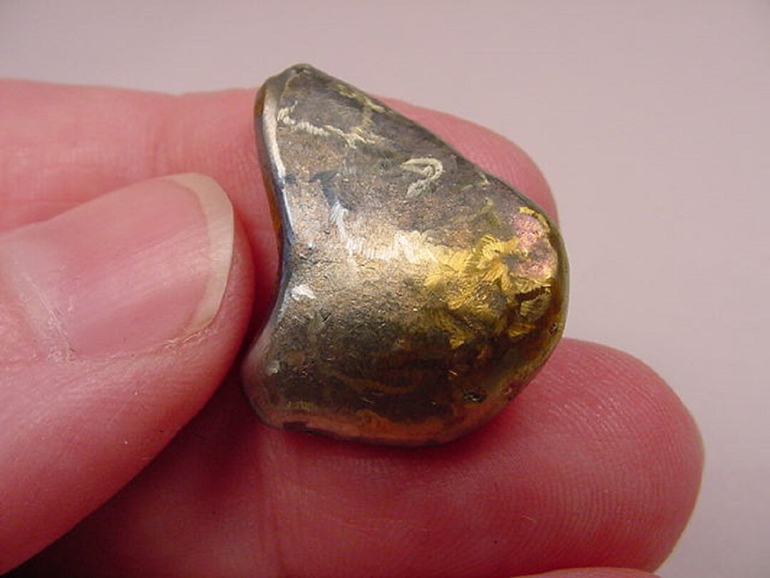 Weird Rare Titanium Polymorph Yellow Pink Rainbow Jewelry Specimen or ...