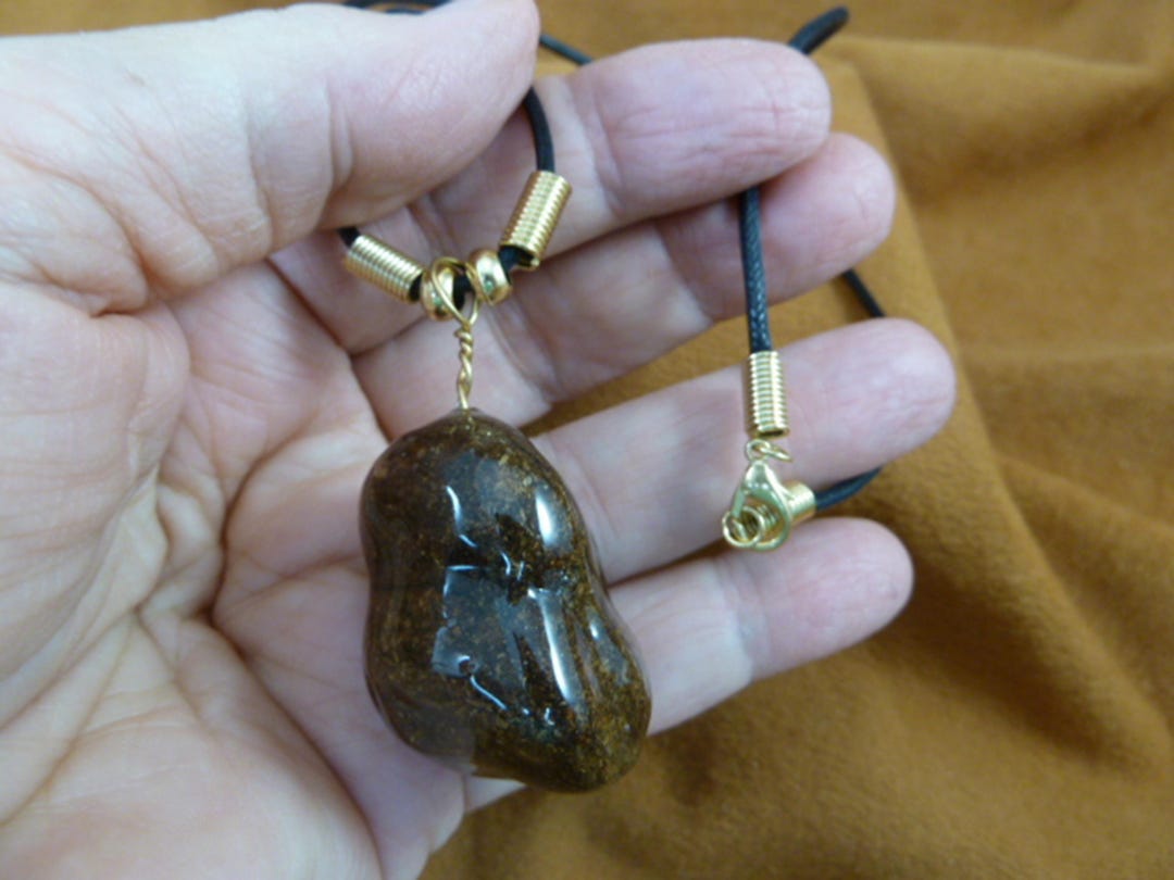 Real Jumbo Moose POOP 1 Doo Doo Nugget With Gold Tone Bead Accents ...