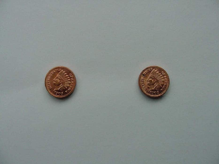 Miniature Indian head penny 19-20th century mini token coin | Etsy