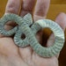 Little Rattlesnake of Shed ANTLER Figurine Bali Detailed Carving of ...