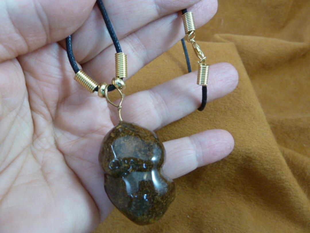 Real Jumbo Moose POOP 1 Doo Doo Nugget With Gold Tone Bead Accents ...