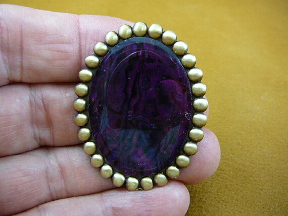 Deep Purple Blue Black Paua Sea Shell Abalone Textured Polka - Etsy