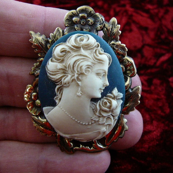 Ivory Cameo - Etsy